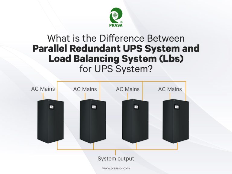 What is the difference between parallel redundant UPS system and load ...